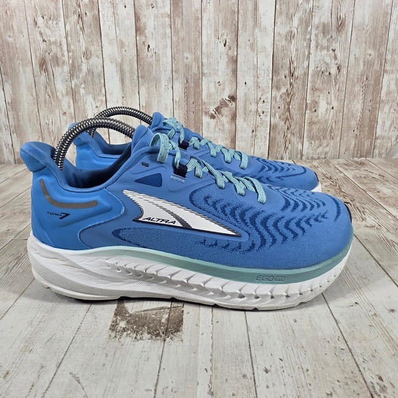 Altra | Shoes | Altra Torin 7 Womens 75 Wide Blue Running Shoes ...